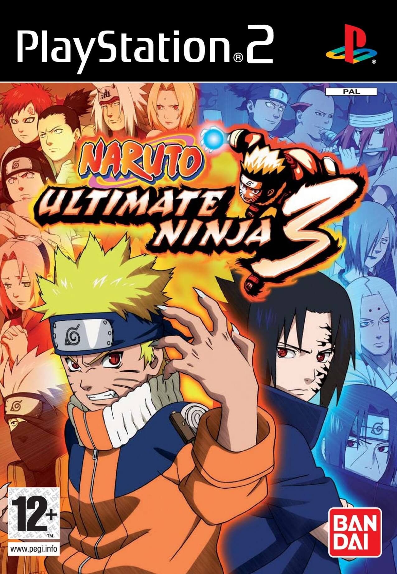 Naruto – Narutimate Hero 3 ROM - 下载 for PS2 / Namco Bandai Games