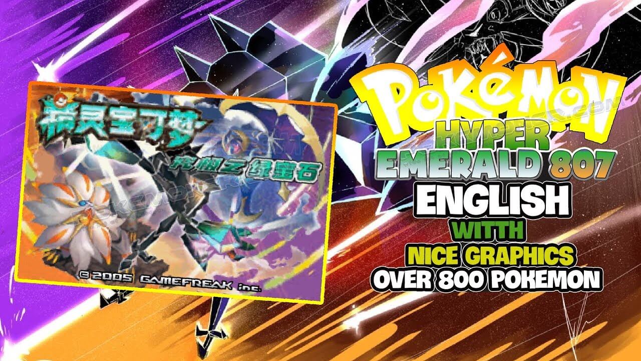 Pokemon Hyper Emerald 807 English Patched ROM - Download for GBA / Nintendo